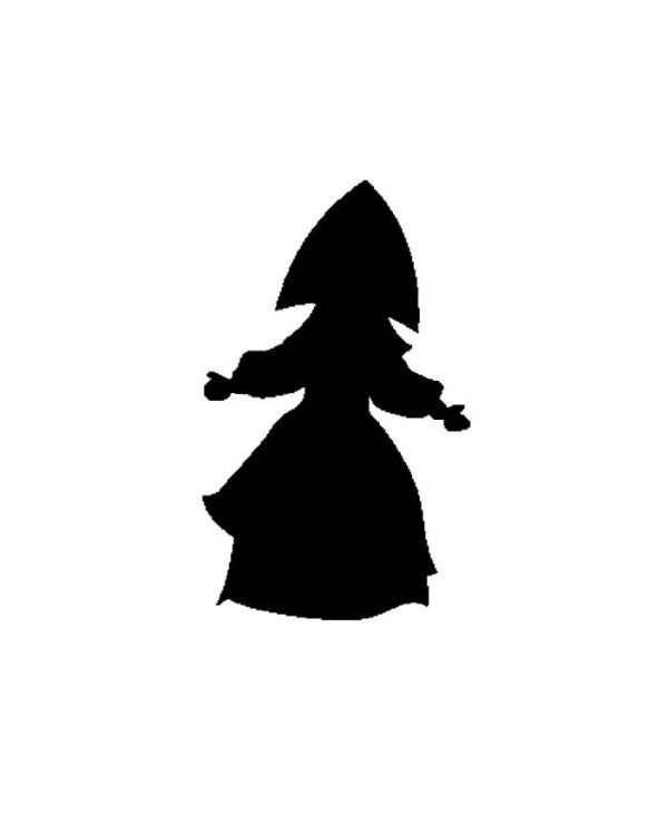 Silhouette Christmas Snow Maiden No.1 on Luulla